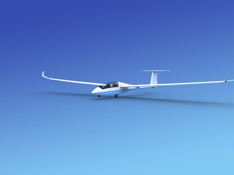 Schemp-Hirth Duo Discus X 18M V01 3D Model by Dreamscape Studios