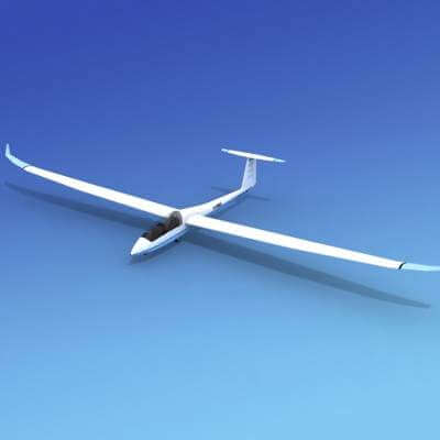 Schemp-Hirth Duo Discus X 18M V01 3D Model by Dreamscape Studios