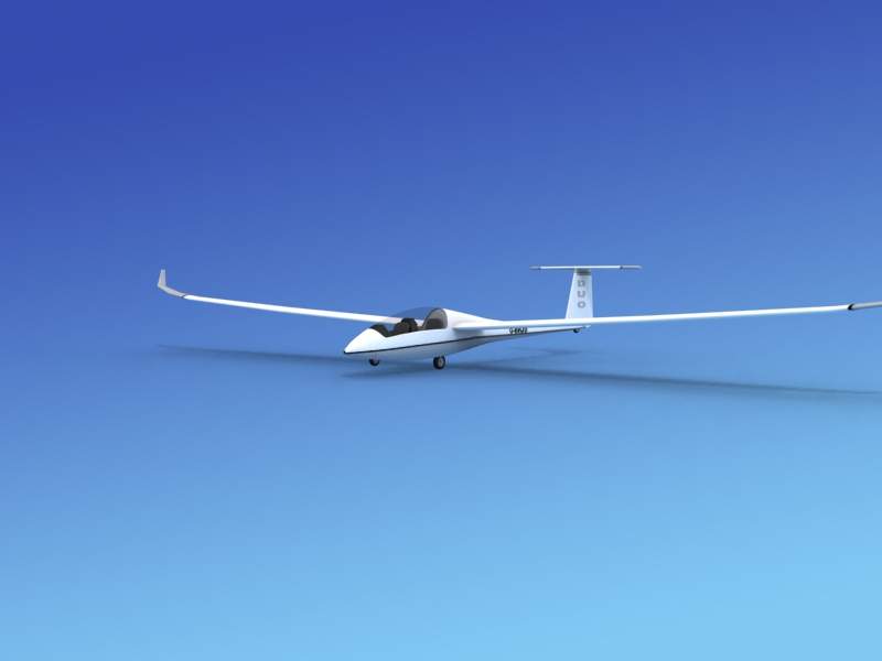 Schemp-Hirth Duo Discus X 18M V02 3D Model by Dreamscape Studios