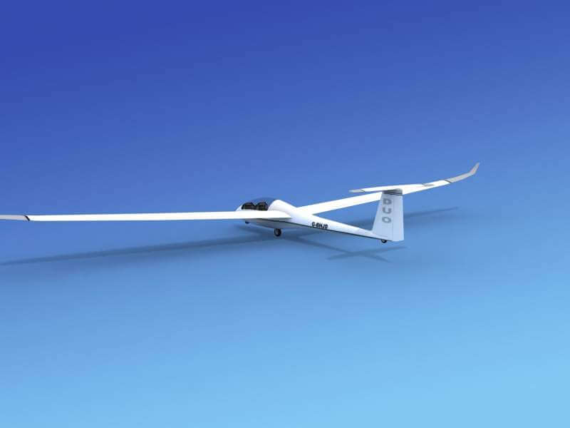 Schemp-Hirth Duo Discus X 18M V02 3D Model by Dreamscape Studios