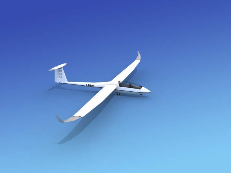 Schemp-Hirth Duo Discus X 18M V02 3D Model by Dreamscape Studios