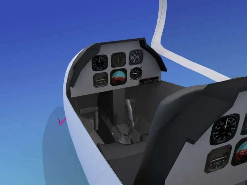 Schemp-Hirth Duo Discus X 18M V02 3D Model by Dreamscape Studios