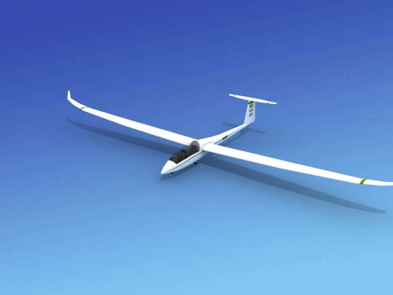 Schemp-Hirth Duo Discus X 18M V05 3D Model by Dreamscape Studios