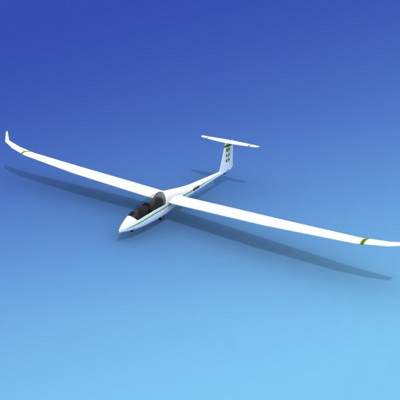 Schemp-Hirth Duo Discus X 18M V05 3D Model by Dreamscape Studios