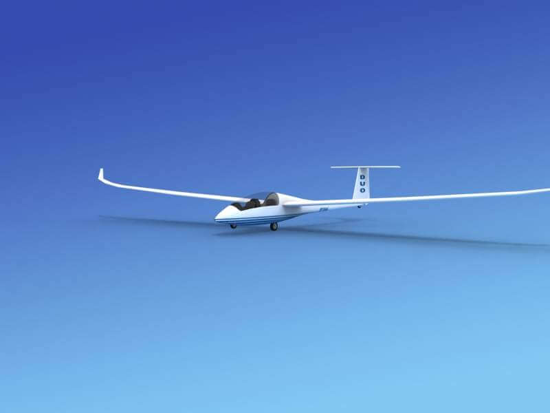 Schemp-Hirth Duo Discus X 18M V07 3D Model by Dreamscape Studios