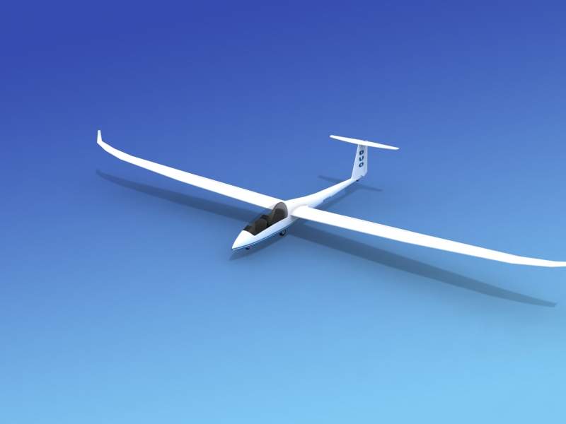 Schemp-Hirth Duo Discus X 18M V07 3D Model by Dreamscape Studios