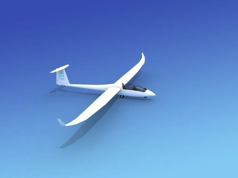 Schemp-Hirth Duo Discus X 18M V09 3D Model by Dreamscape Studios