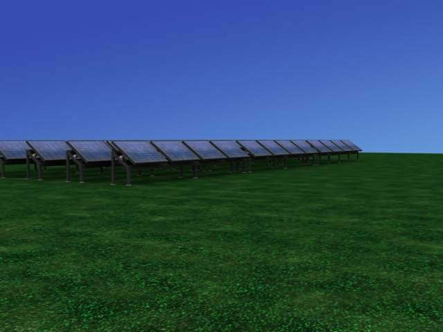 Solar Panel Array - 3D Model by Dreamscape Studios