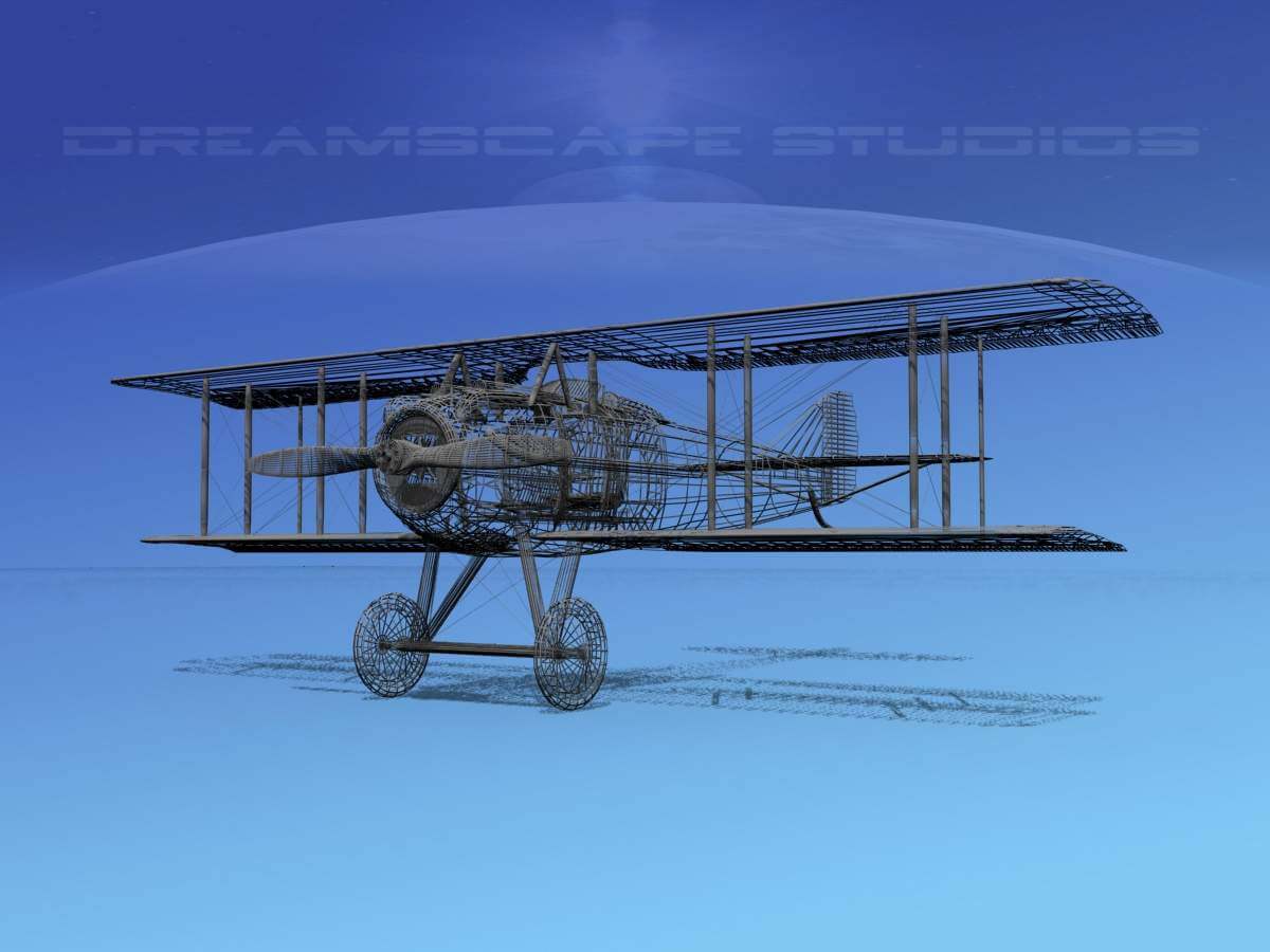 SPAD S-XIII Escadrille SPA 3D Model by Dreamscape Studios