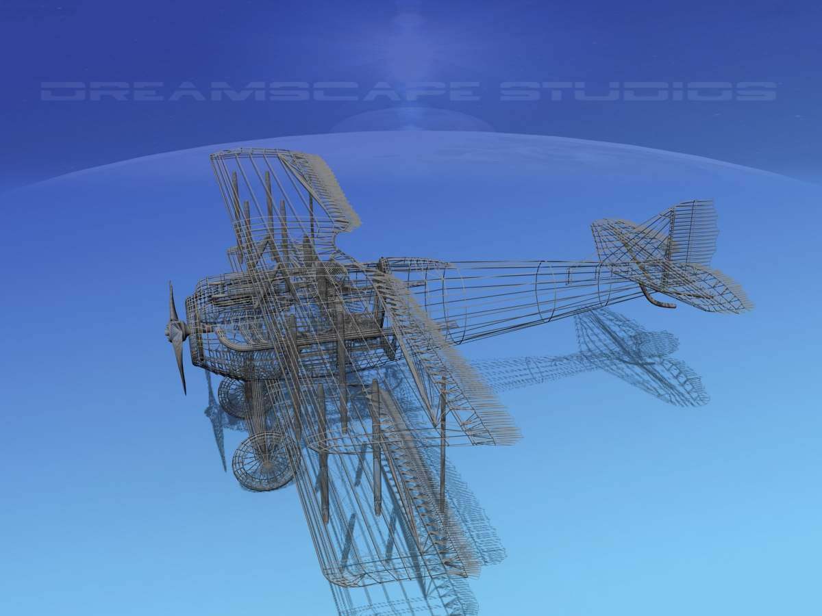 SPAD S-XIII Escadrille SPA 3D Model by Dreamscape Studios