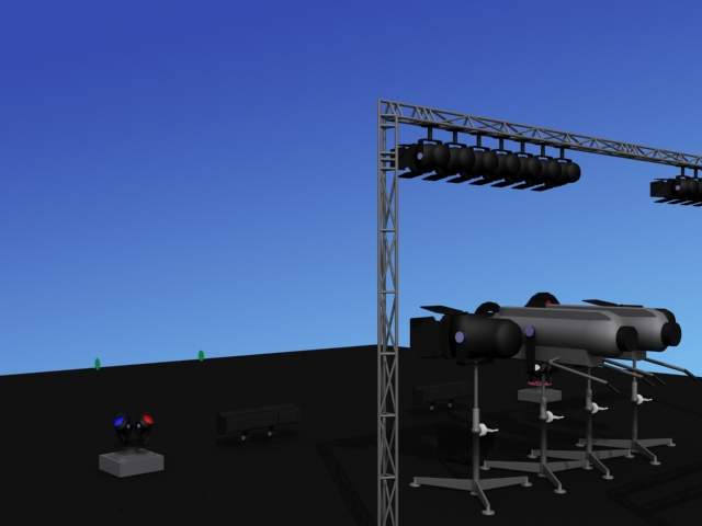 Stage Lighting - 3D Model by Dreamscape Studios