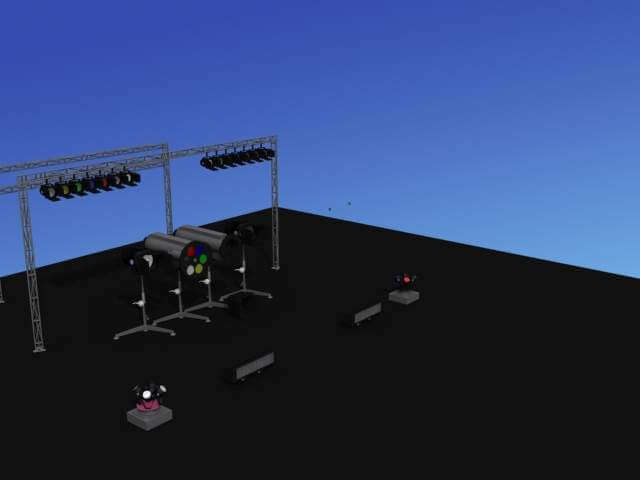 Stage Lighting - 3D Model by Dreamscape Studios