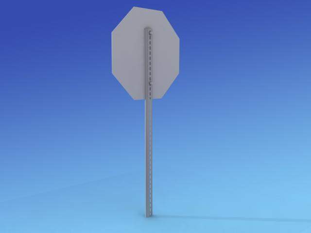 Stop Sign - 3D Model by Dreamscape Studios