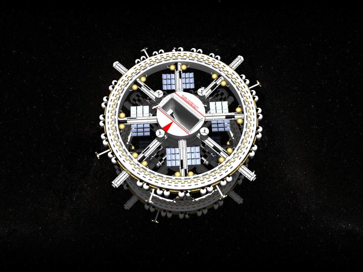 Super Space Station - 3D Model by Dreamscape Studios