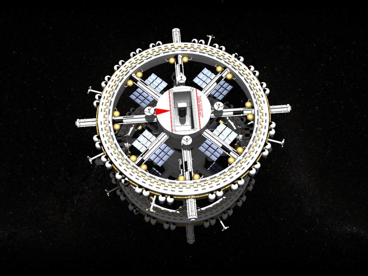 Super Space Station - 3D Model by Dreamscape Studios
