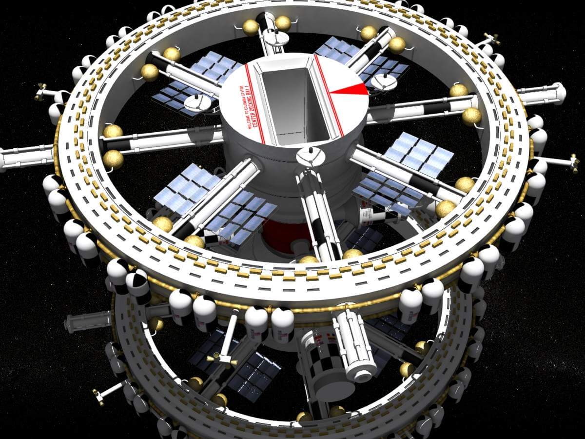 Super Space Station - 3D Model by Dreamscape Studios