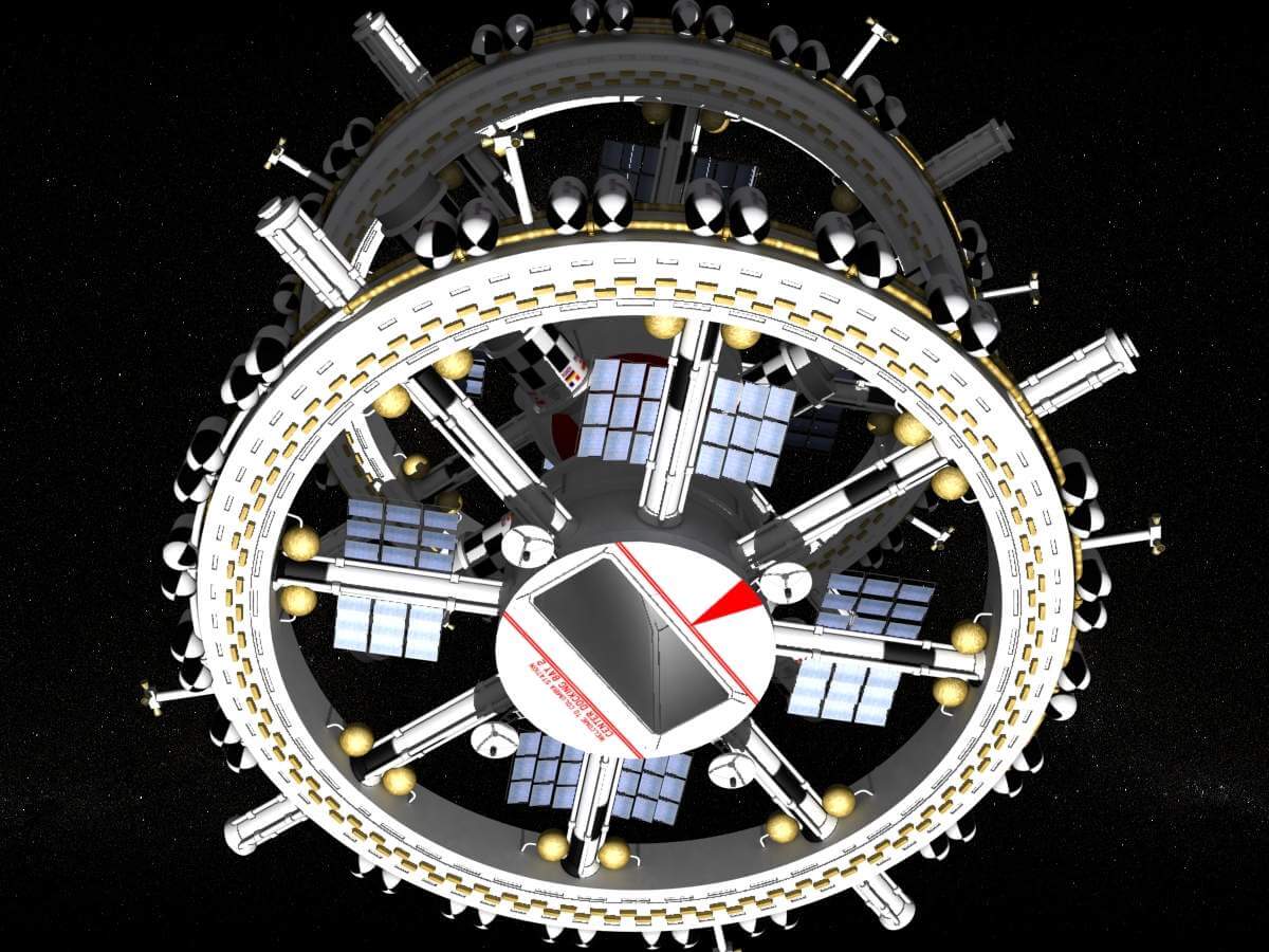 Super Space Station - 3D Model by Dreamscape Studios