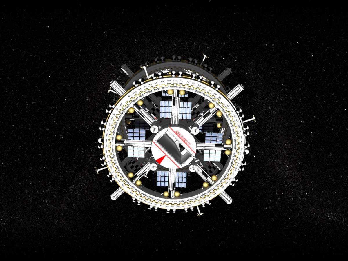 Super Space Station - 3D Model by Dreamscape Studios