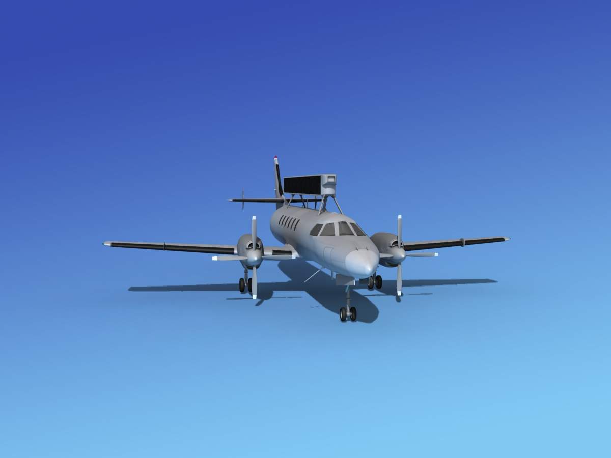 Swearingen C-26 Metroliner II V00 3D Model by Dreamscape Studios