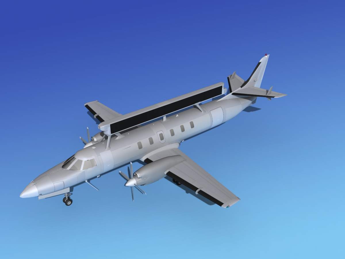 Swearingen C-26 Metroliner II V00 3D Model by Dreamscape Studios