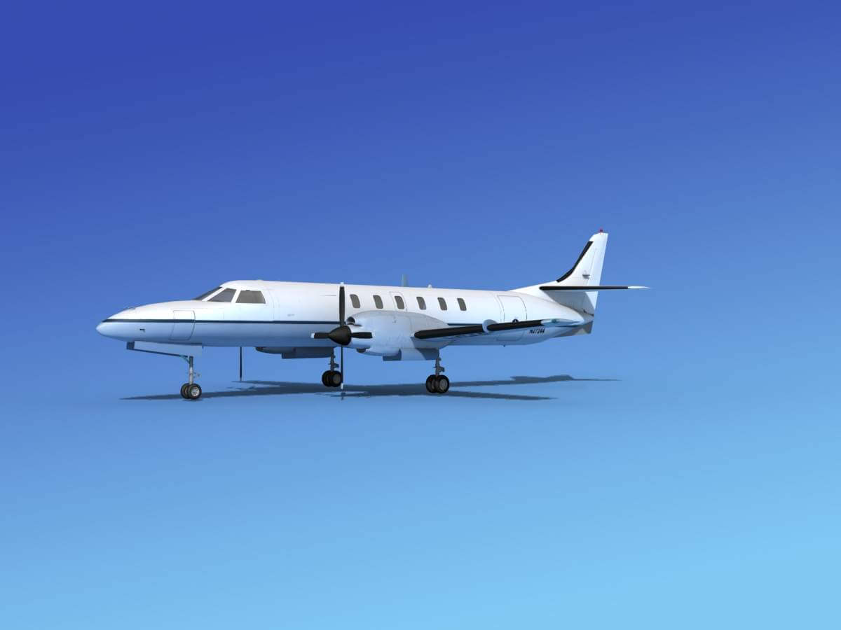 Swearingen C-26 Metroliner II V10 Original Prototype 3D Model by ...