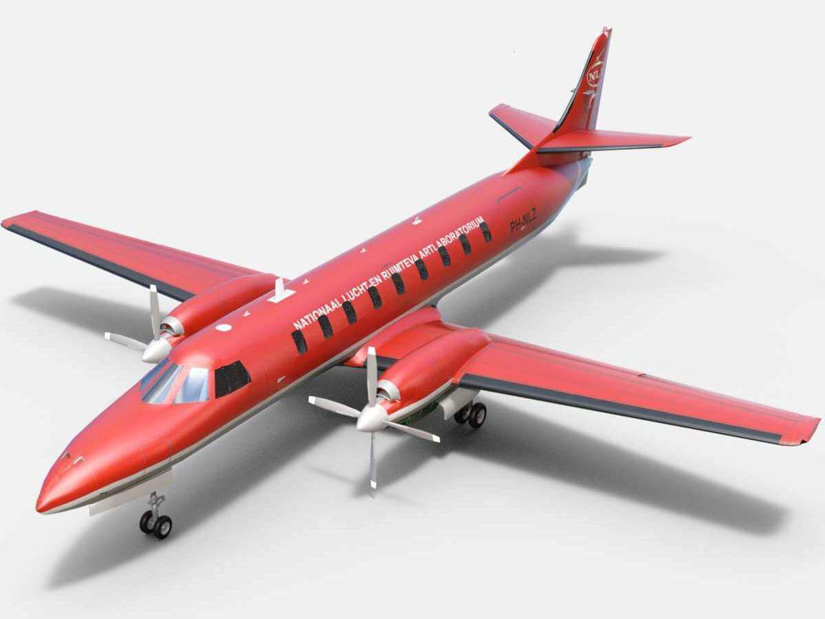 Swearingen SA226 Metroliner NLR - 3D Model by Dreamscape Studios