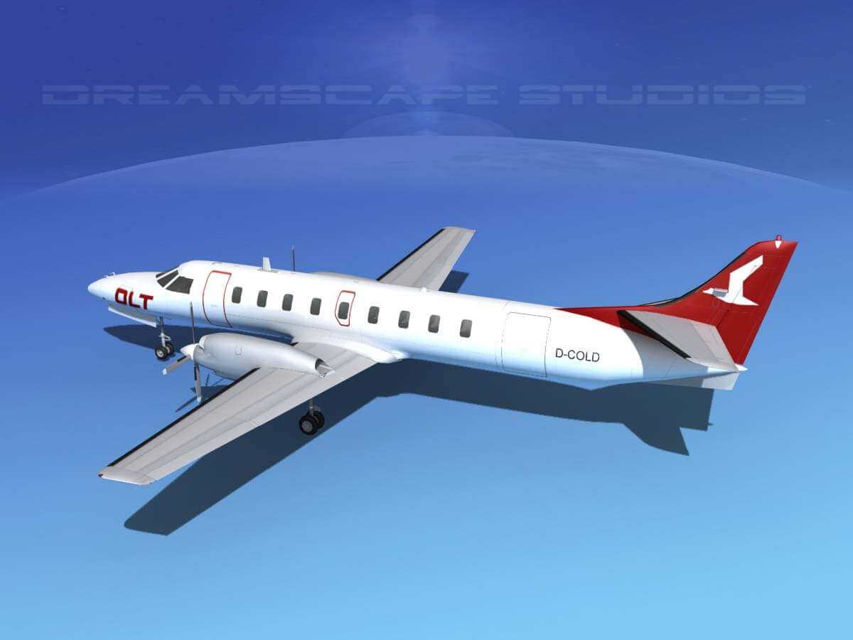 Swearingen SA226 Metroliner OLT - 3D Model by Dreamscape Studios