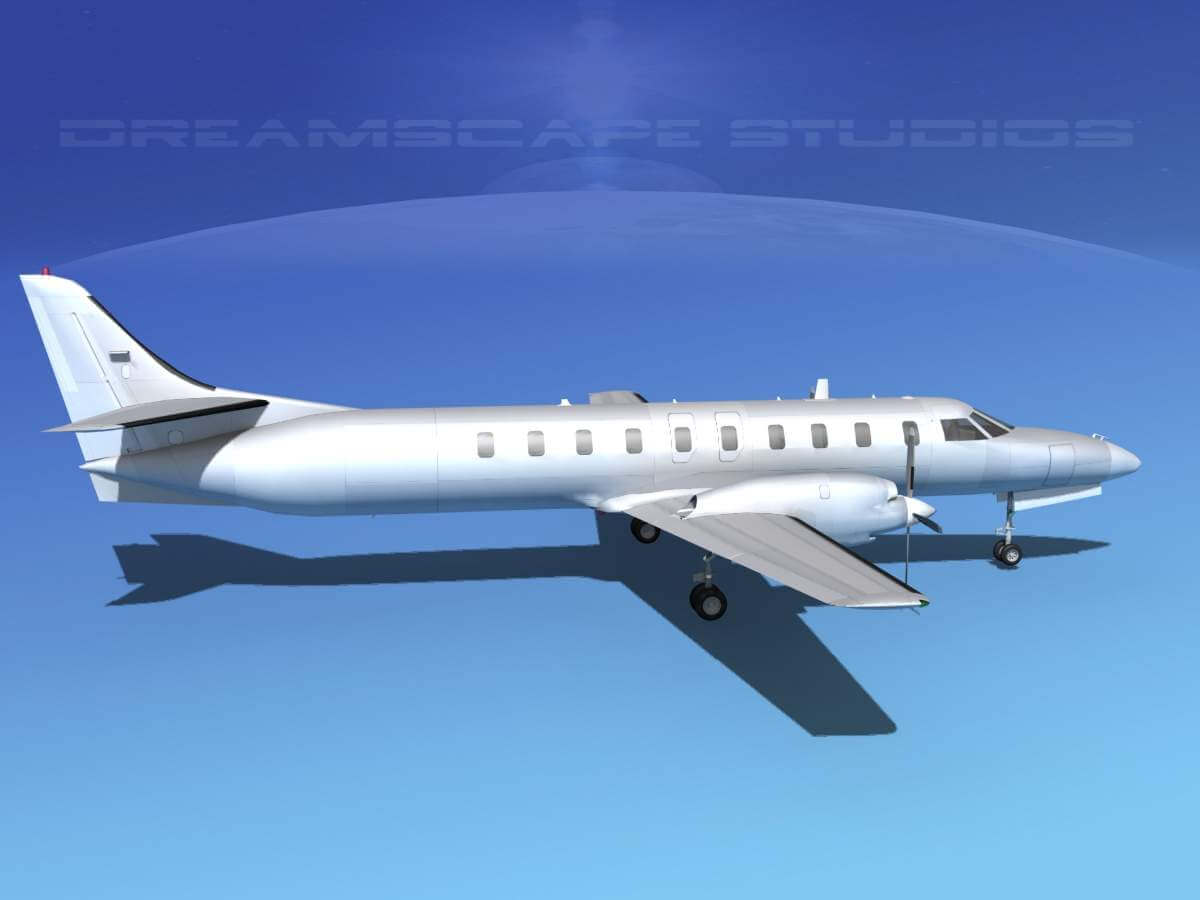 Swearingen SA226 Metroliner V03 - 3D Model by Dreamscape Studios