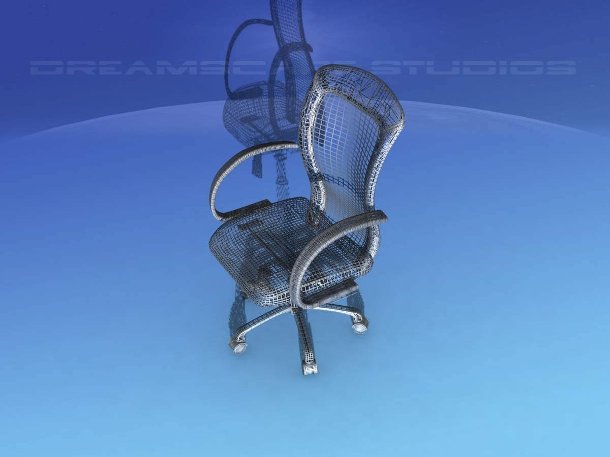 Task Chair - 3D Model by Dreamscape Studios