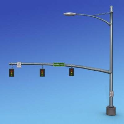 Traffic Signal 1 - 3D Model by Dreamscape Studios