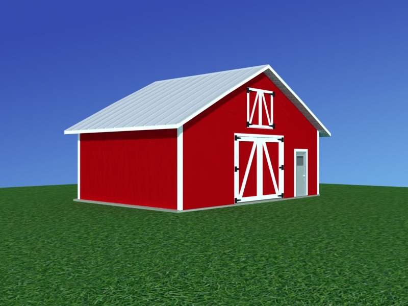 Utility Building - 3D Model by Dreamscape Studios