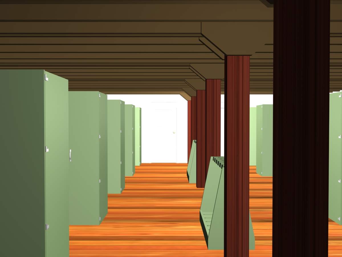 WWII Barracks - 3D Model by Dreamscape Studios