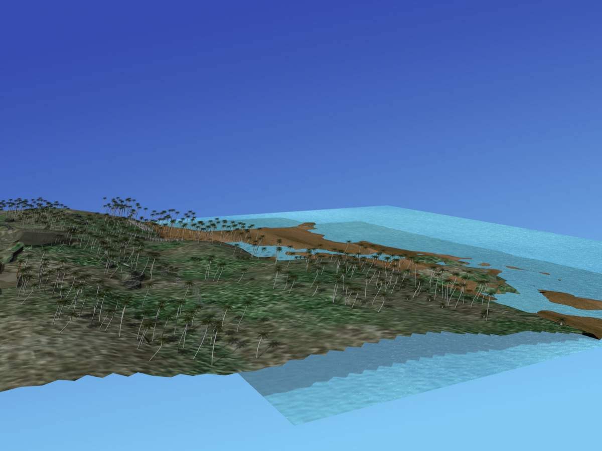 WWII Battlefield - 3D Model by Dreamscape Studios