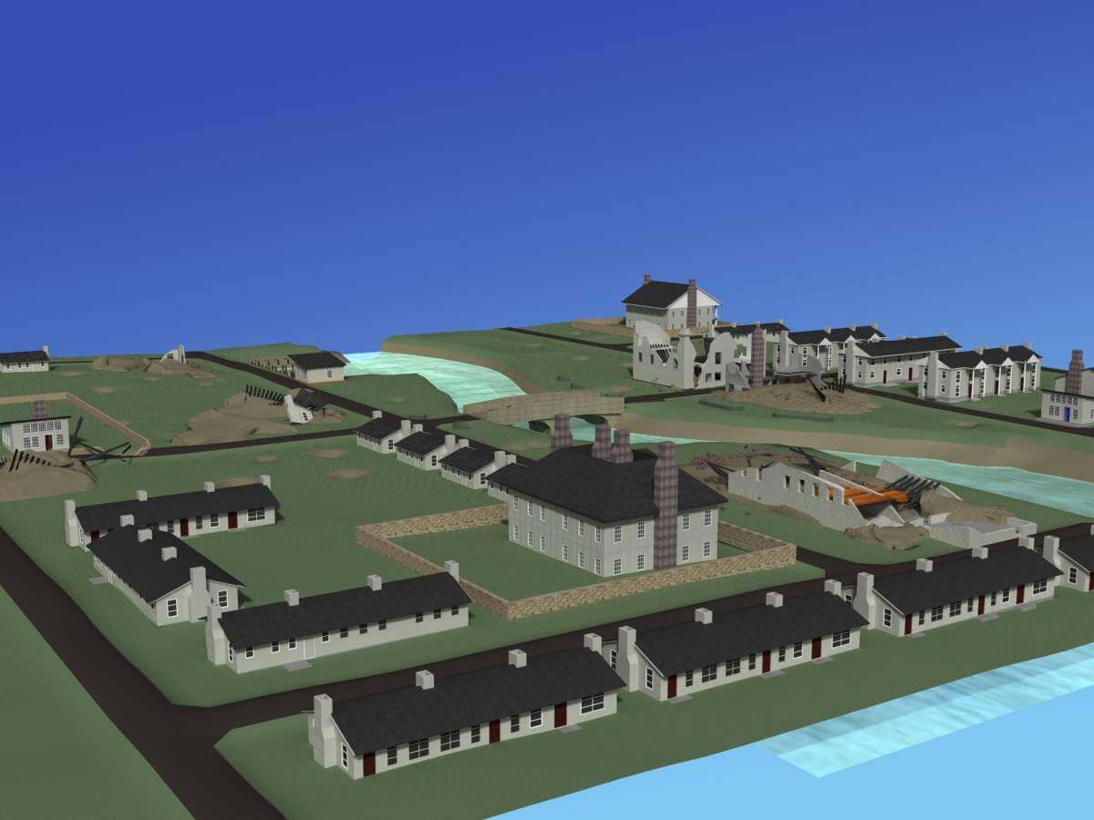 WWII European Battlefield - 3D Model by Dreamscape Studios