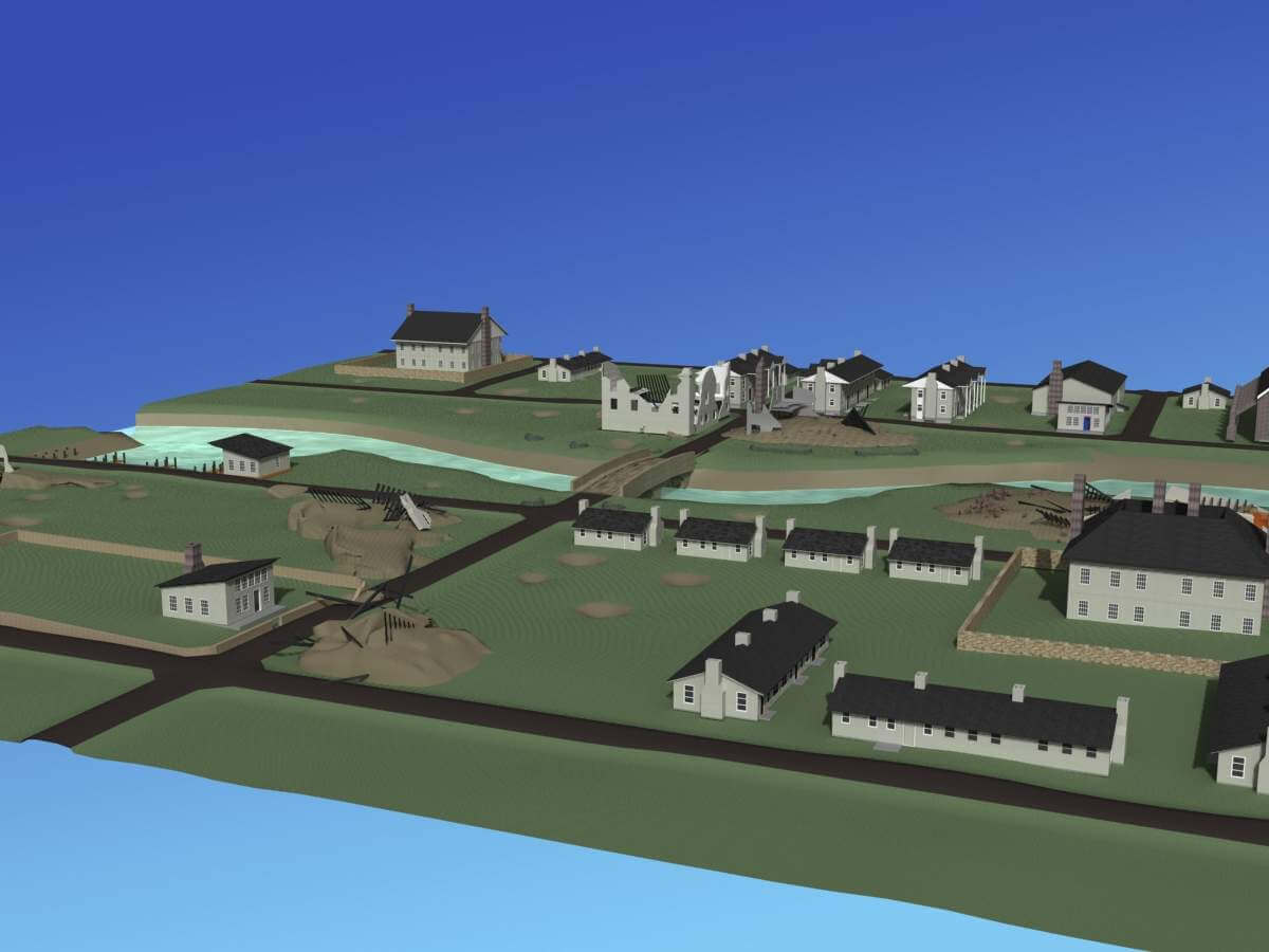 WWII European Battlefield - 3D Model by Dreamscape Studios