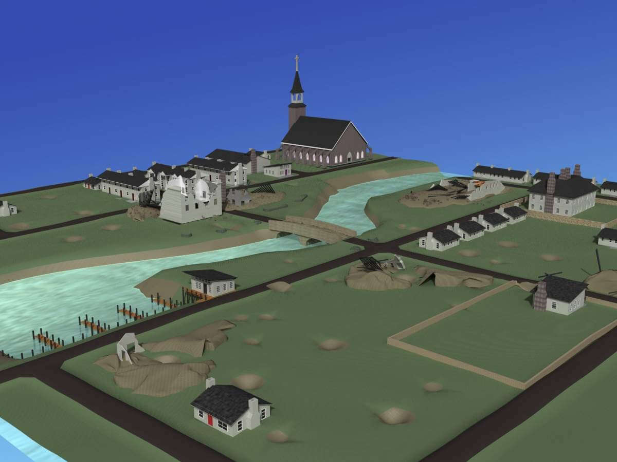 WWII European Battlefield - 3D Model by Dreamscape Studios