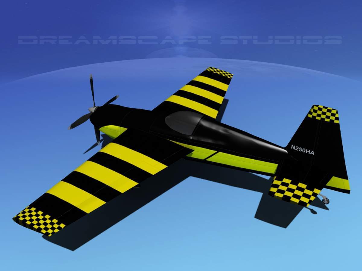 Zivko Edge 540 V01 - 3D Model by Dreamscape Studios