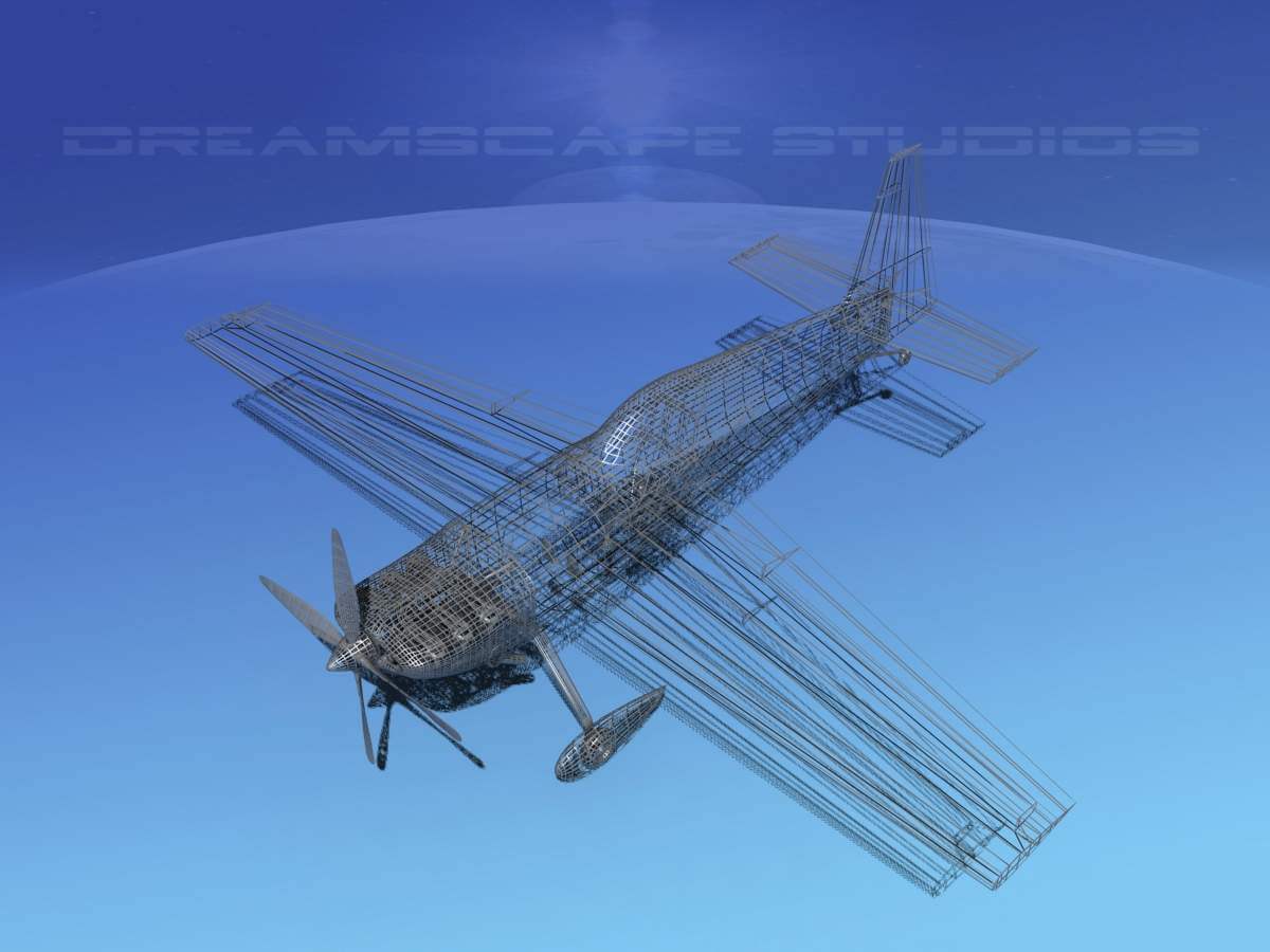 Zivko Edge 540 V01 - 3D Model by Dreamscape Studios