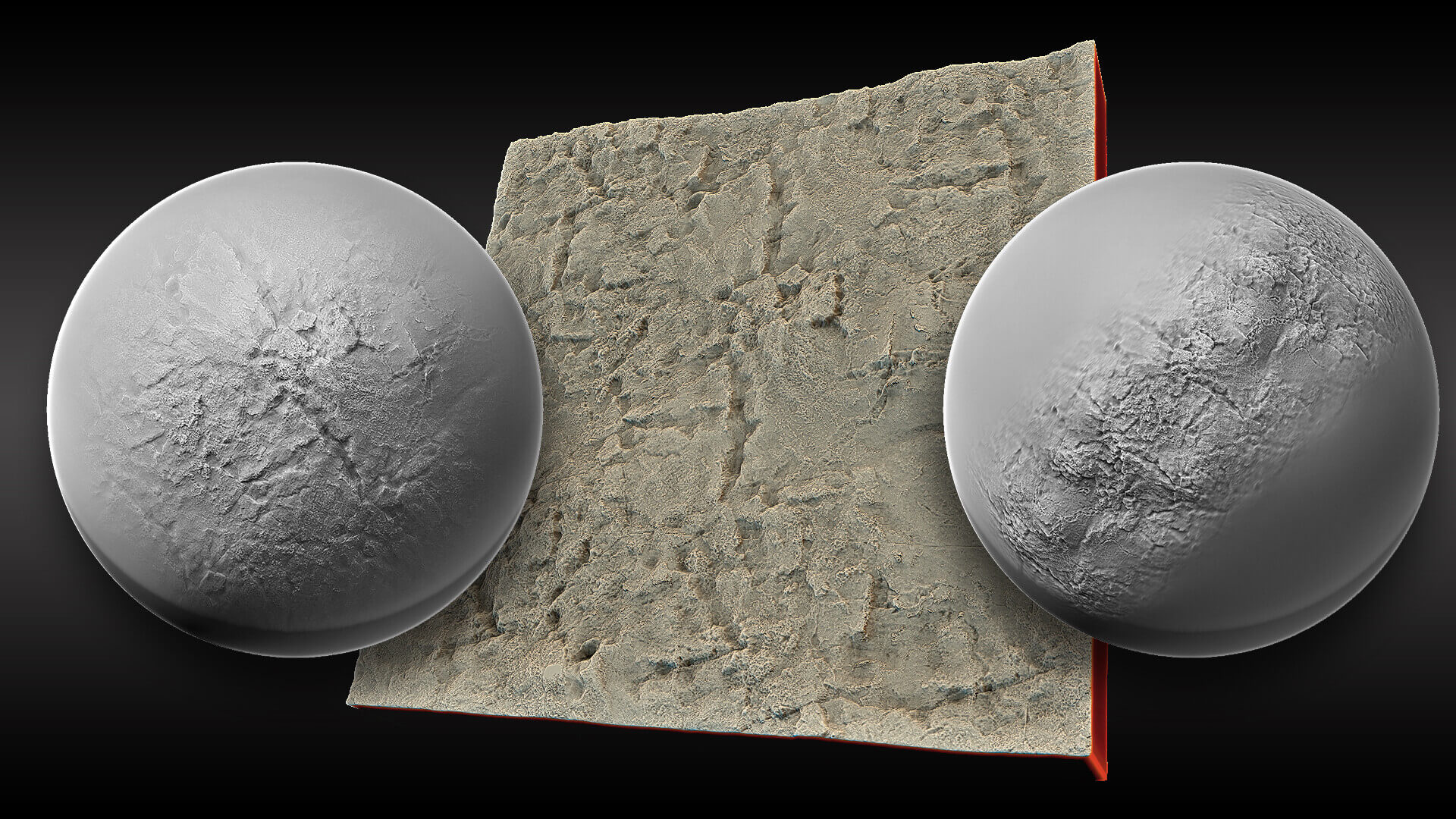 HQ Terrain/Rock Sculpt Seamless Zbrush Brushes + Alphas V1 - Brush or ...