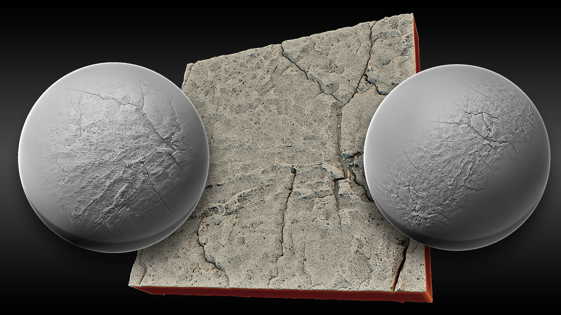 HQ Terrain/Rock Sculpt Seamless Zbrush Brushes + Alphas V1 - Brush or ...