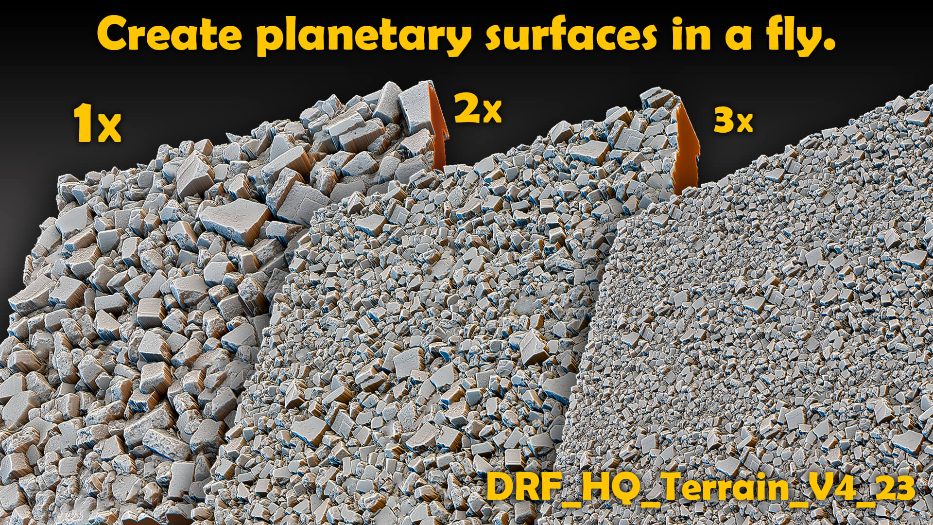 HQ Terrain/Rock Sculpt Seamless Zbrush Brushes + Alphas V4 - Brush or ...
