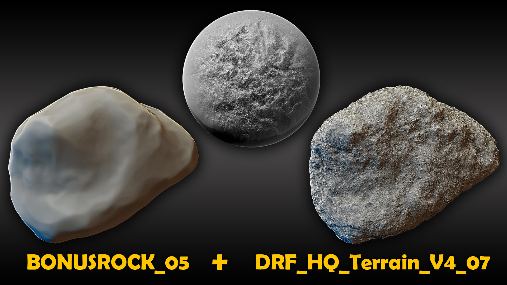 HQ Terrain/Rock Sculpt Seamless Zbrush Brushes + Alphas V4 - Brush or ...