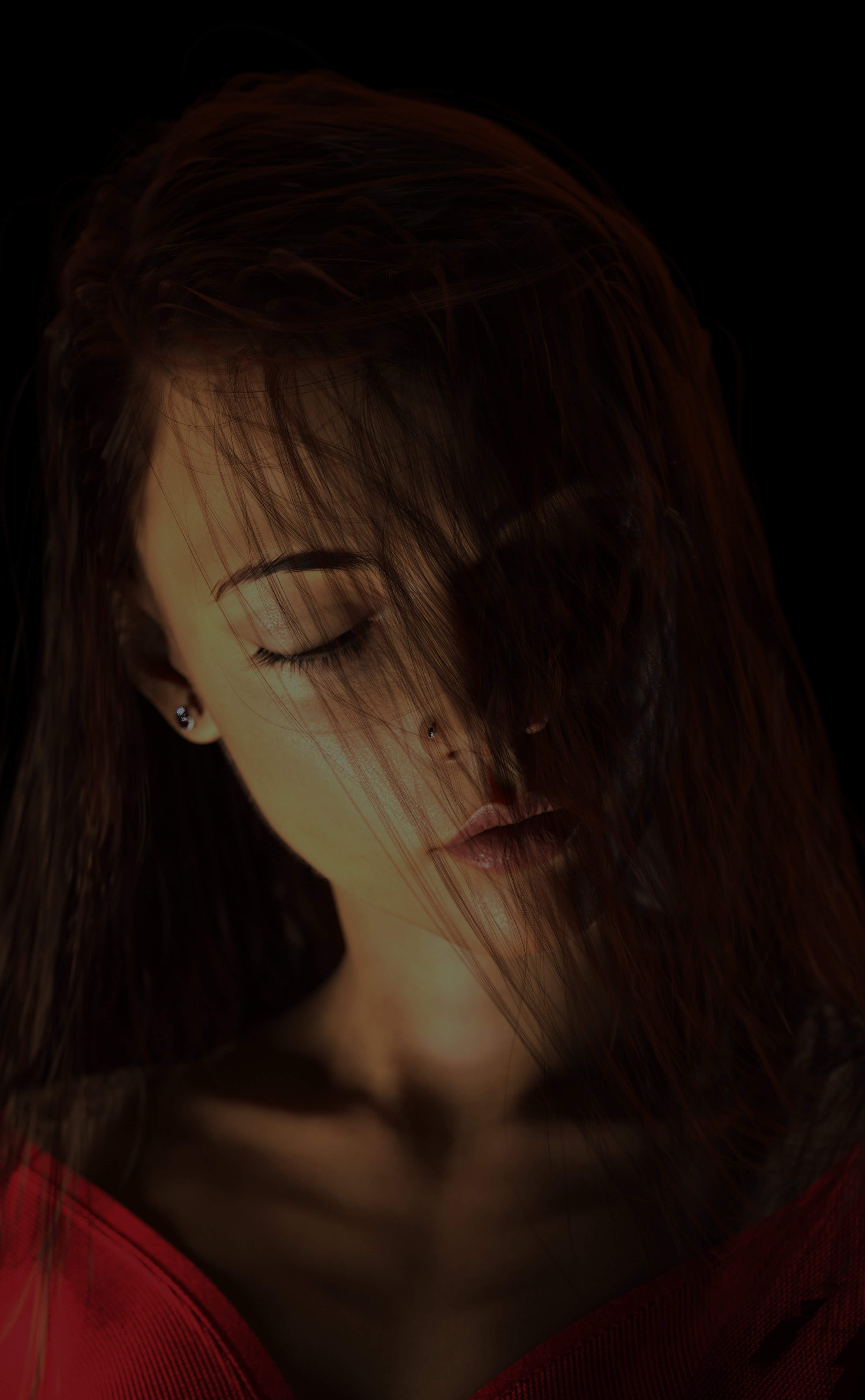 Rachelle 3D Render, Digital Art by drfarr87