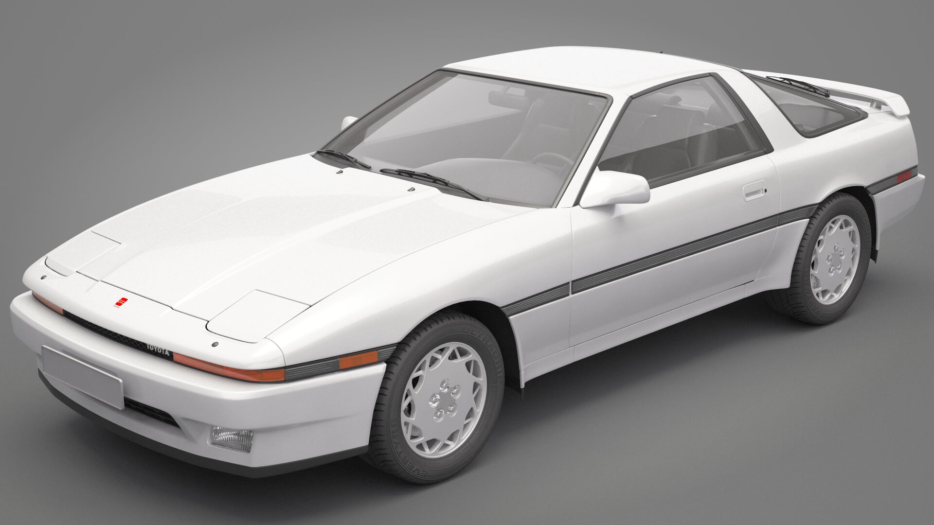 1986 Toyota Supra Liftback - 3D Model by DrivenDesigns3D