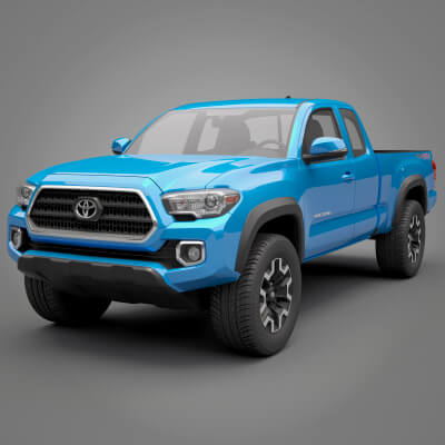 2016 Toyota Tacoma TRD - 3D Model by DrivenDesigns3D