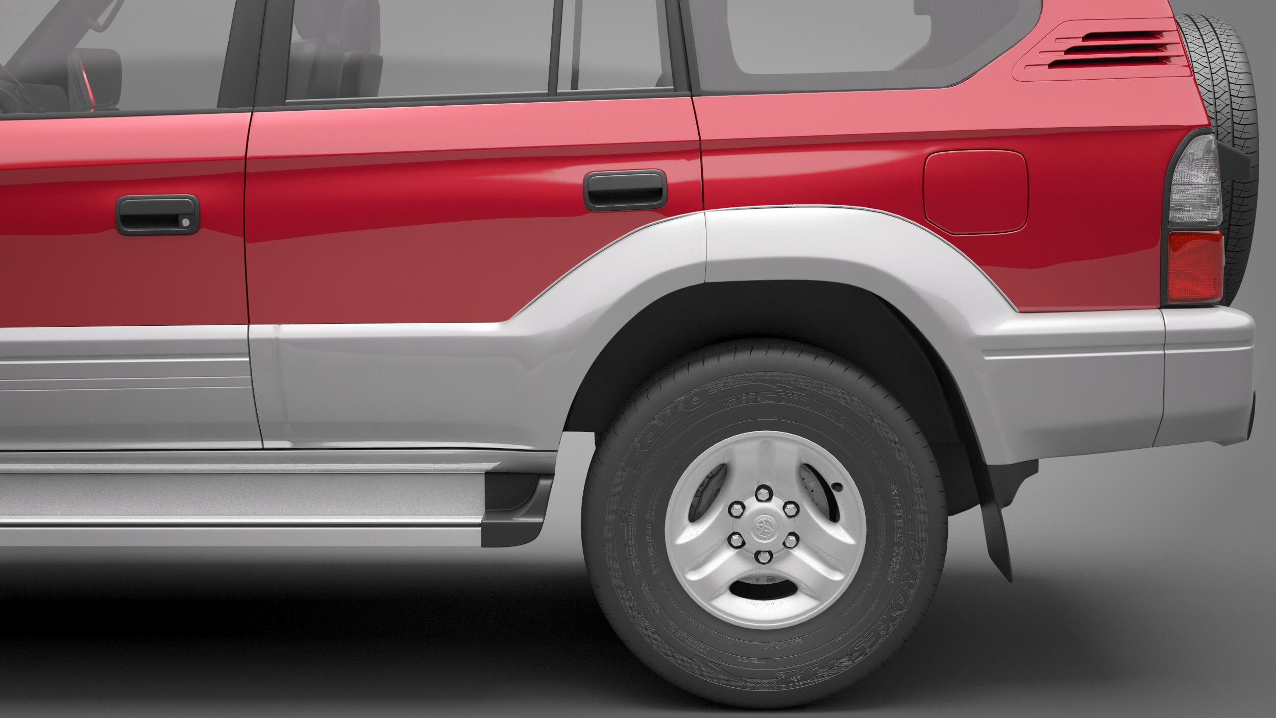 Toyota Land Cruiser Prado 1999 - 3D Model by DrivenDesigns3D
