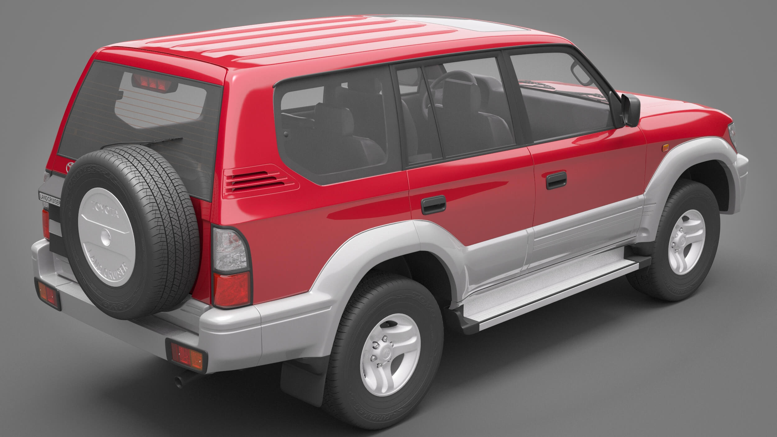 Toyota Land Cruiser Prado 1999 - 3D Model by DrivenDesigns3D