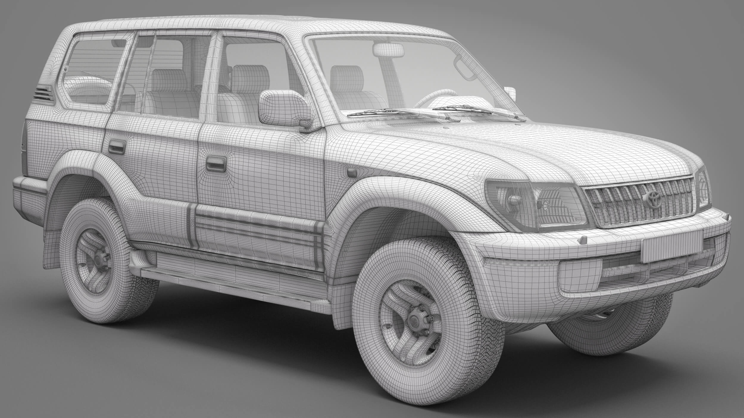 Toyota Land Cruiser Prado 1999 - 3D Model by DrivenDesigns3D