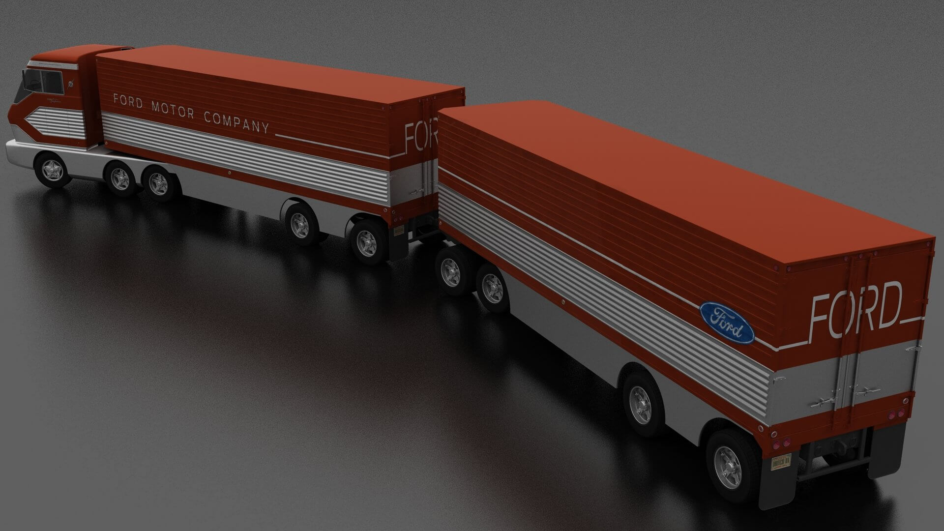 Gmc 18 Wheeler Big Red