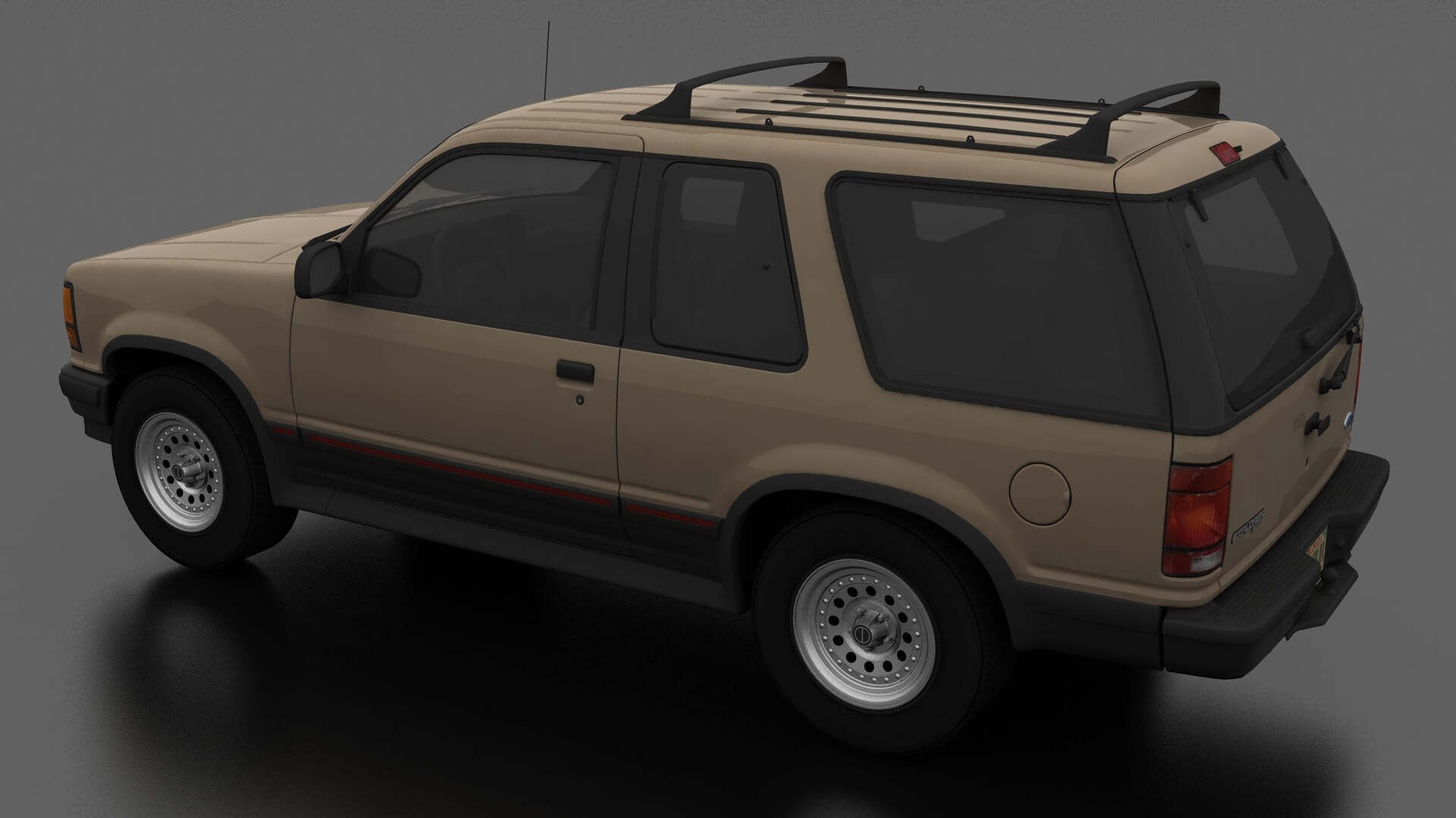 Ford Explorer Sport 1991 - 3D Model by DriverUA
